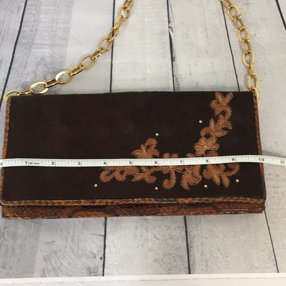 Cache | Bags | Cache Cowhide Clutchpurse | Poshmark